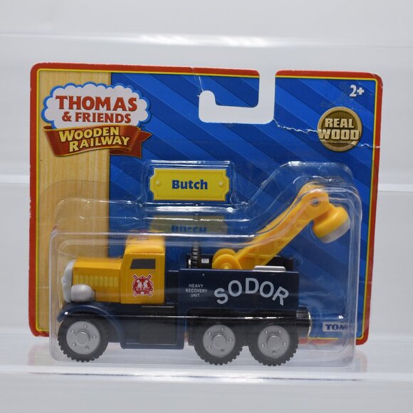 Thomas & Friends | Toys | Sodor Butch Tow Truck Thomas Friends Wooden ...